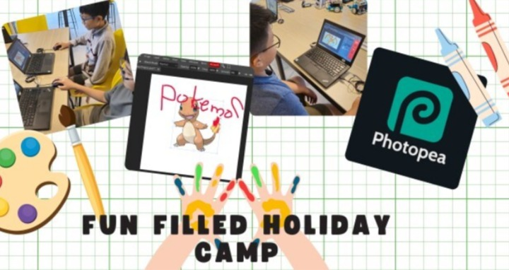 Flying Cape - Pokemon Digital Art Coding Holiday Camp