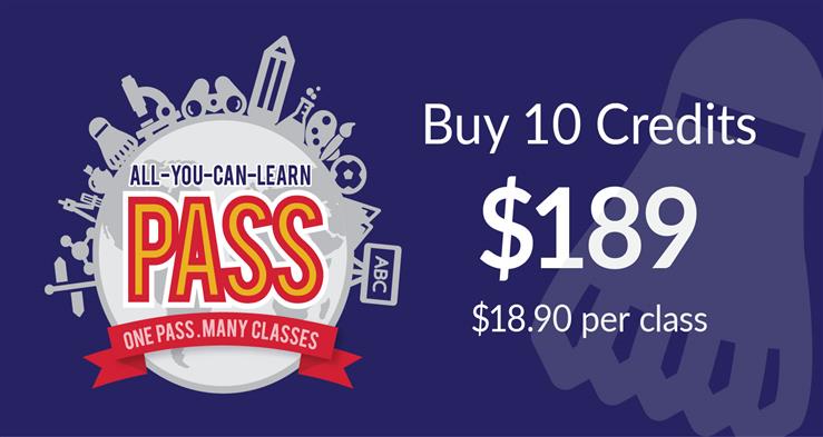 Flying Cape - All You Can Learn 10 Credits